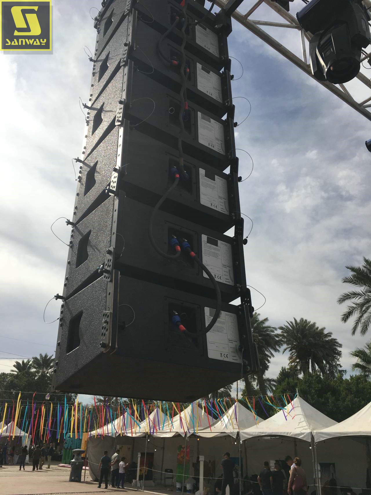 Sanway VR10 single 10 inch line array Light Up the Rock Forum - Sanway ...