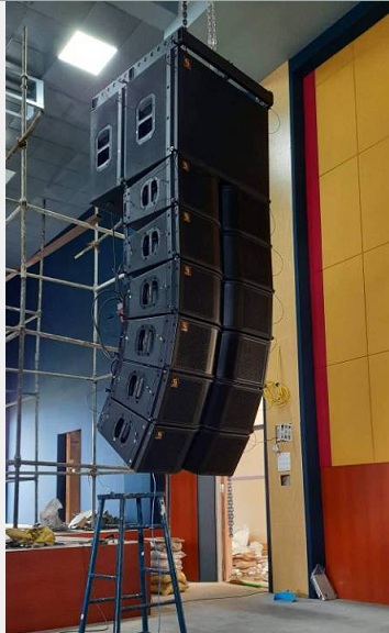 LA208 Active Line Aarray Sound System Installed in an Auditorium ...
